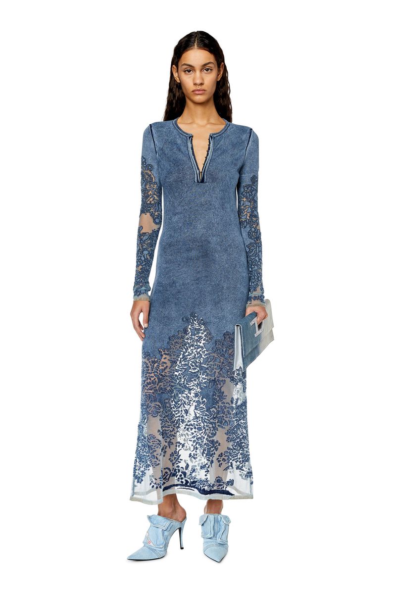 Vestido Largo Para Mujer M Anya 29799 | Vestidos | DIESEL - Diesel Colombia